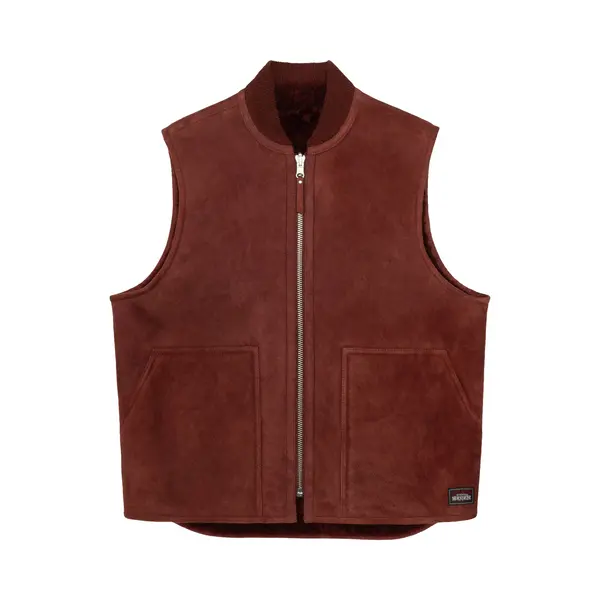StÜssy Reversible Shearling Vest
