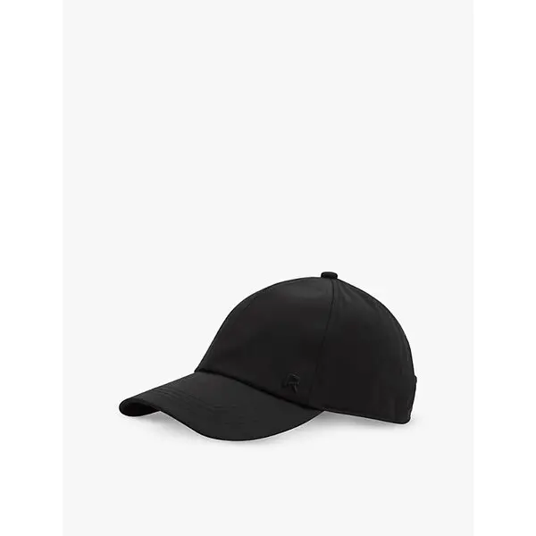 REISS Nicole Logo-embroidered Baseball Cap - Black