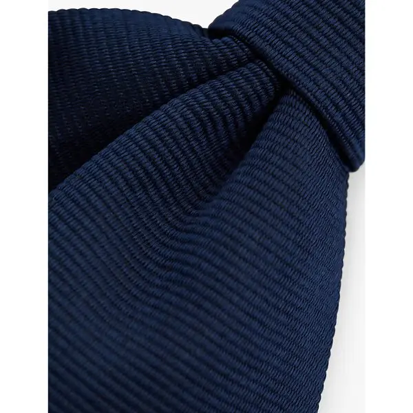 REISS Boyle Grosgrain Bow Tie - Navy