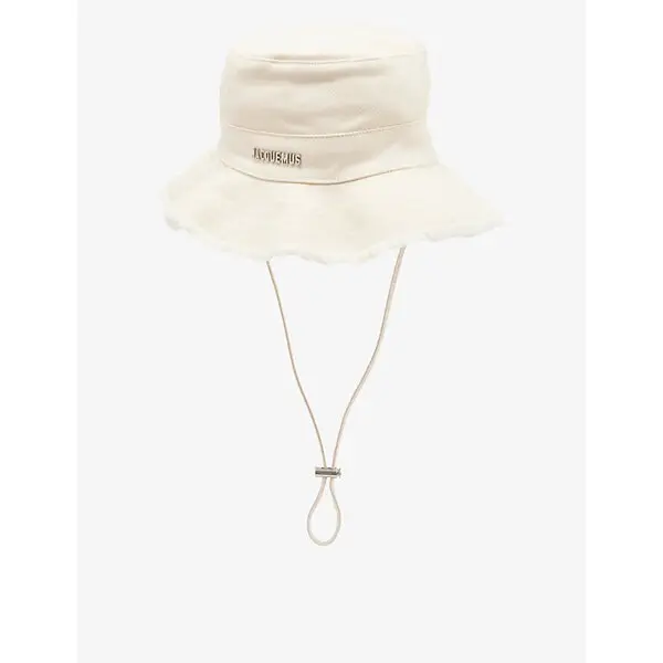 Jacquemus Le Bob Artichaut Cotton-twill Hat - Off-white