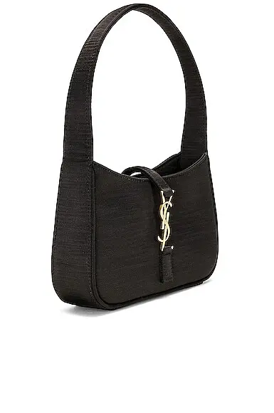 Saint Laurent Mini Le 5 A 7 Tri Metal Bag - Nero