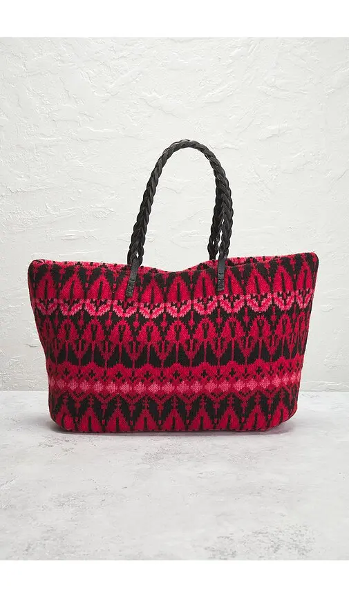 FWRD RENEW Fendi Wool Tote Bag