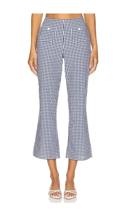 Frankies Bikinis Poplin Capri Trousers