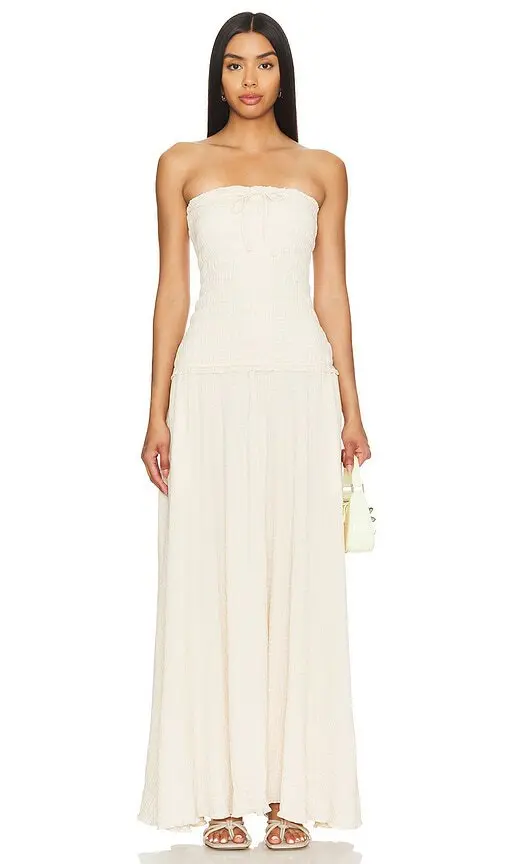 LOVERS AND FRIENDS Gale Maxi Dress - Neutral