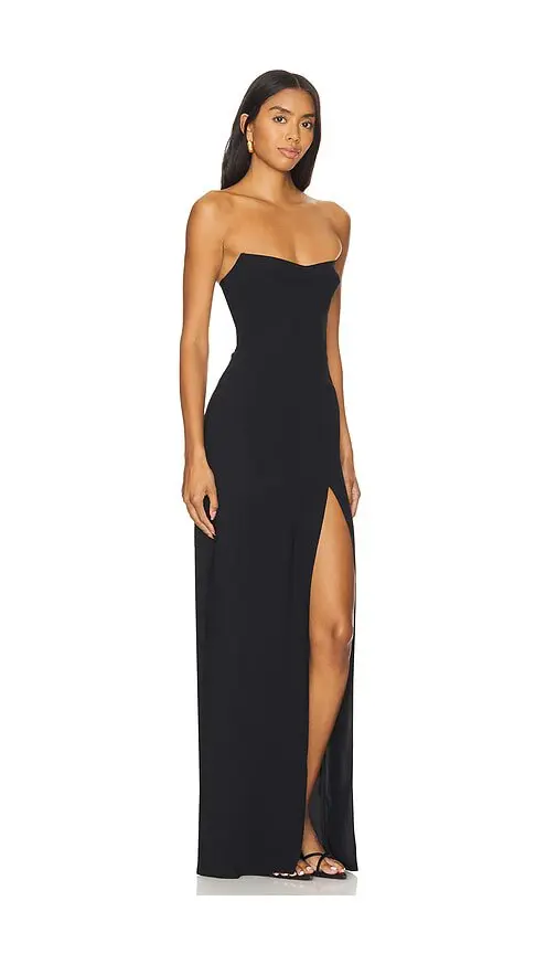 Amanda Uprichard Ivy Gown - Black