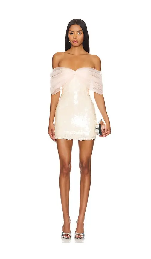 Lovers And Friends Skylar Dress - Peach | Editorialist