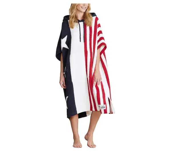 Barefoot Dreams Cozychic Team Usa Stars & Strip S Cozy - One-color