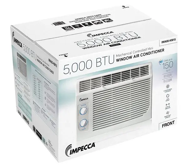 IMPECCA 5,000 Btu Window Air Conditioner