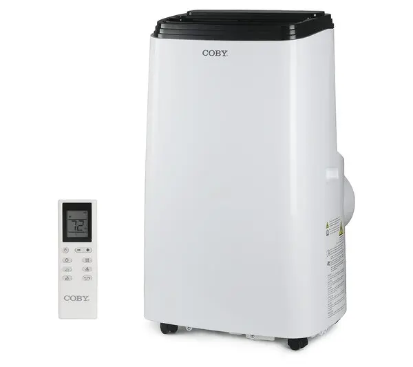 COBY 8150 Btu Sacc/cec Portable Air Conditioner With Heat - One-color