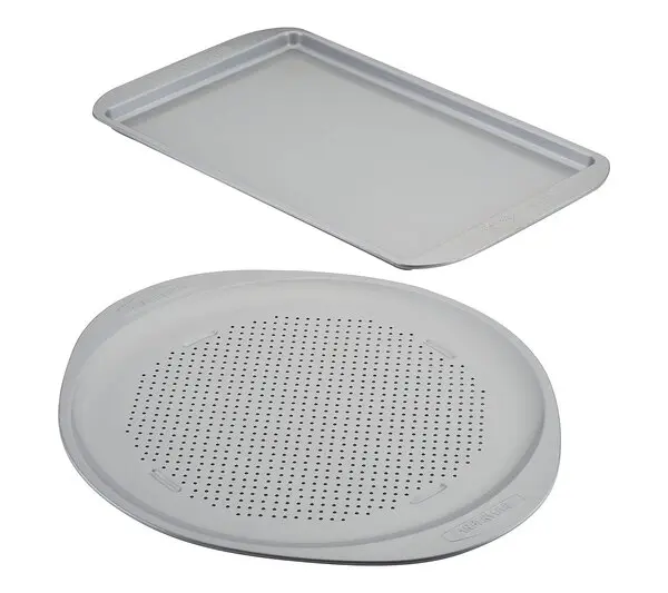 FARBERWARE Nonstick Bakeware Perforated Pizza P N And Baking - One-color