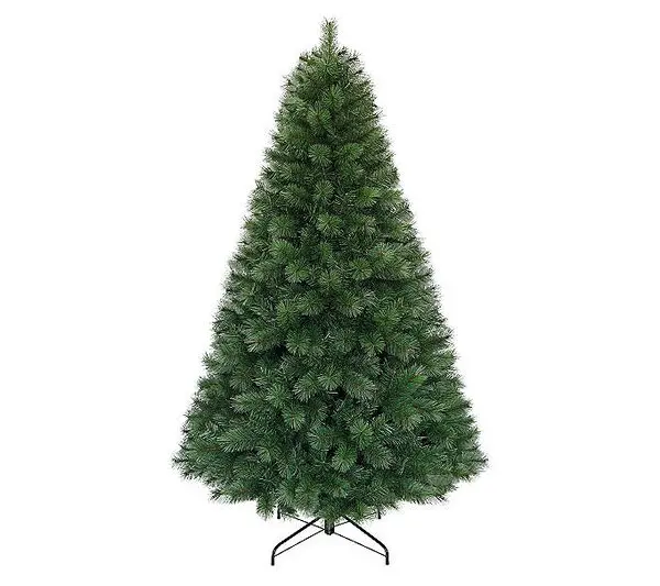 PULEO INTERNATIONAL Puleo 6.5ft Wyoming Pine Artificial Christmas Tree - One-color