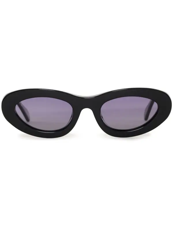 ANINE BING Roma Cat-eye Frame Sunglasses - Black