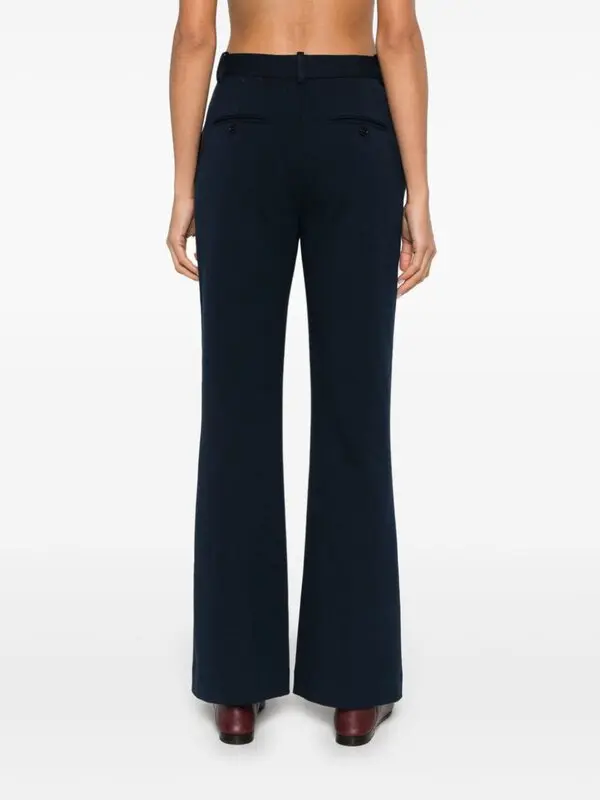 CIRCOLO 1901 Jersey Flared Trousers - Blue