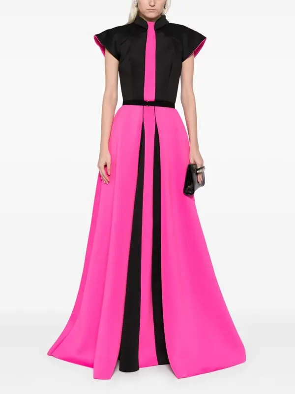 SAIID KOBEISY Neoprene Gown - Black