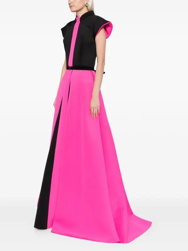 SAIID KOBEISY Neoprene Gown - Black