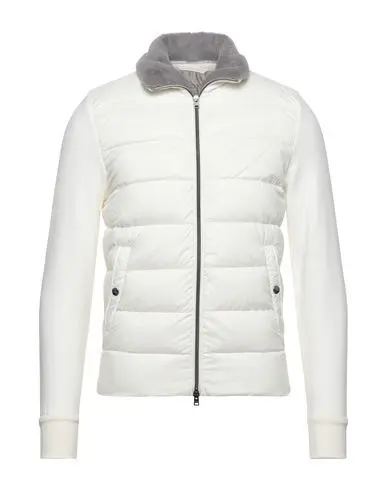 Herno Puffer Ivory Size Cotton, Cashmere, Polyamide, Polyurethane, Elastane