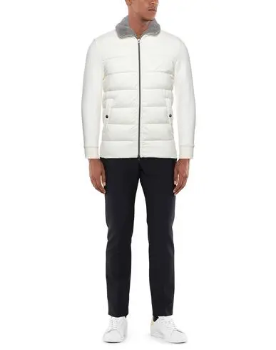 Herno Puffer Ivory Size Cotton, Cashmere, Polyamide, Polyurethane, Elastane