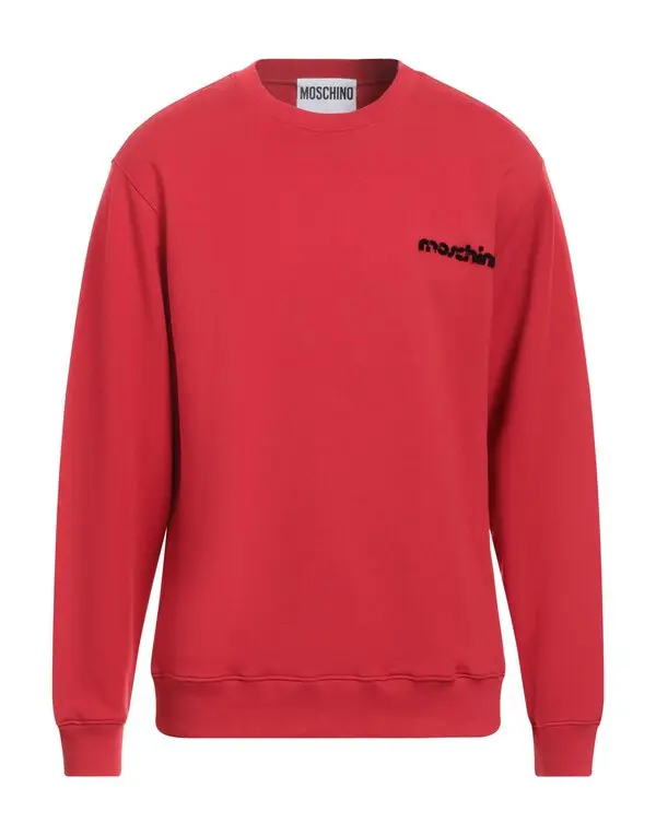 Moschino Cotton Sweatshirt With Logo Detail