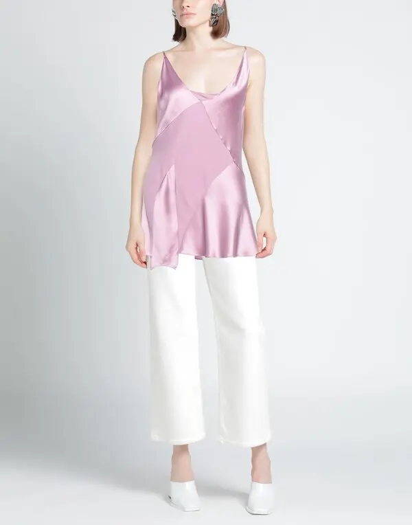 MAISON MARGIELA Playsuit In Viscose And Acetate - Purple