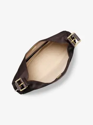 Michael Kors Nolita Hobo Shoulder Bag - Brown