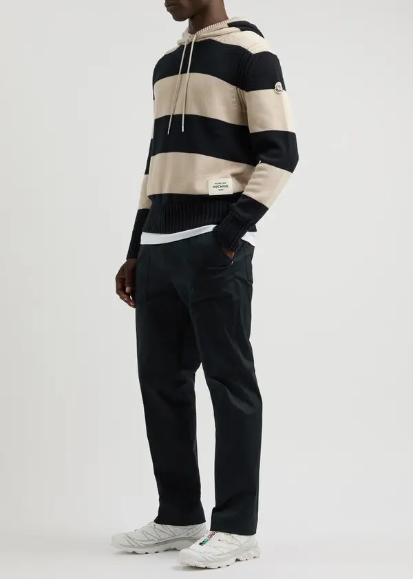 Moncler Cotton-stretch Trousers