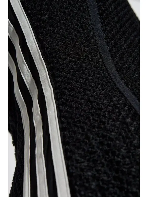 Y3 Stripe-detailing One-shoulder Maxi Dress