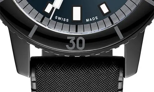 ZODIAC Ceramic Compression Diver Automatic Strap Watch