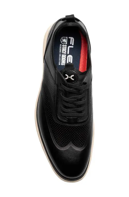 STACY ADAMS Edgewood Wingtip Sneaker - Black