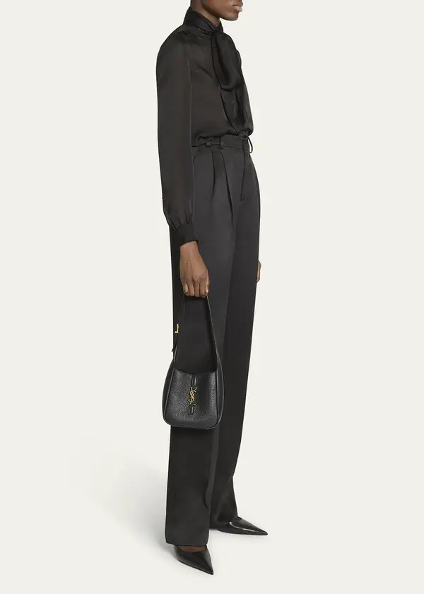 Saint Laurent Le 5 À 7 Hobo Bag - Noir