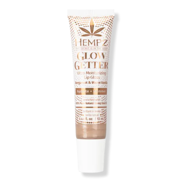 HEMPZ Glow Getter Ultra Moisturizing Shimmer Lip Gloss - One-color
