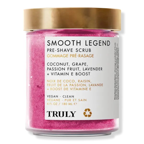 TRULY Smooth Legend Pre-shave Scrub - One-color