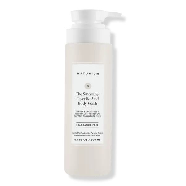 NATURIUM The Smoother Glycolic Acid Exfoliating Body Wash - One-color