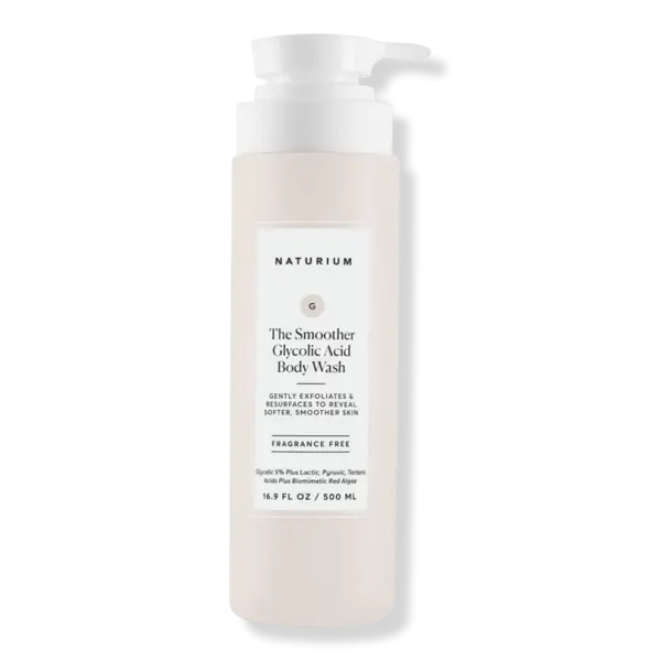 NATURIUM The Smoother Glycolic Acid Exfoliating Body Wash - One-color