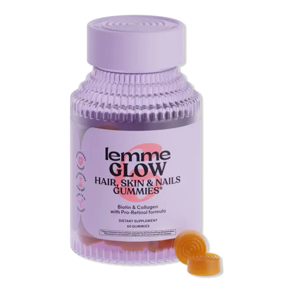 LEMME Glow: Hair, Skin & Nails Gummies - One-color