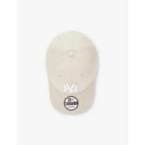 New Era 9forty New York Yankees Cotton Cap - Light Beige