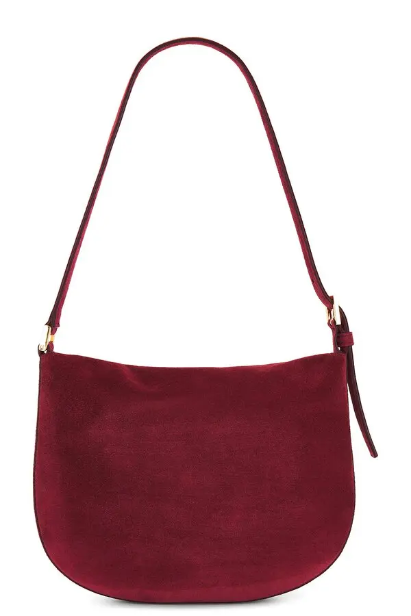 Savette The Small Tondo Hobo Bag - Wine