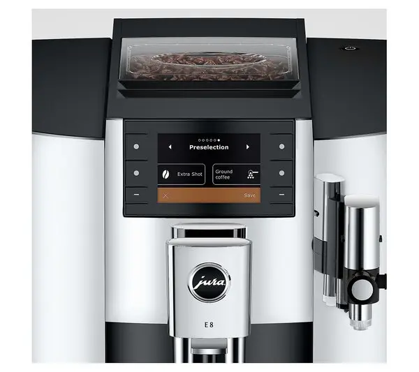 JURA E8 Fully Automatic Coffee And Espresso Mac Hine