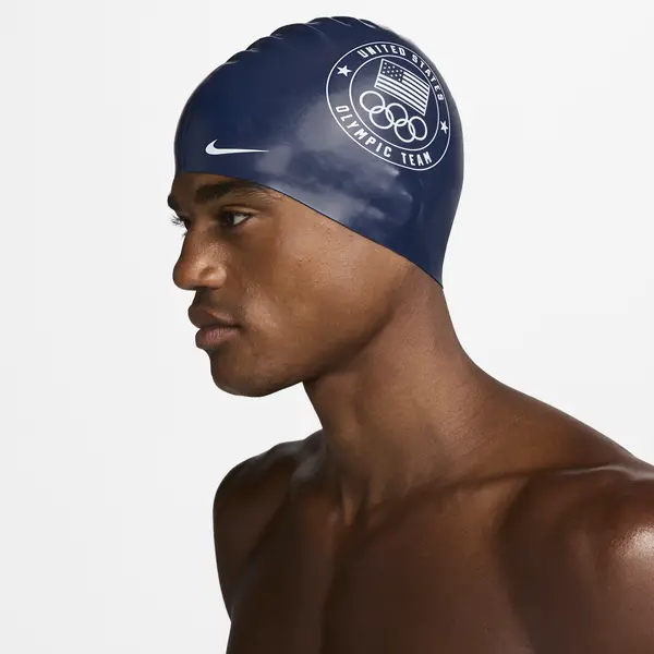Nike Swim Team Usa Silicone Swim Cap
