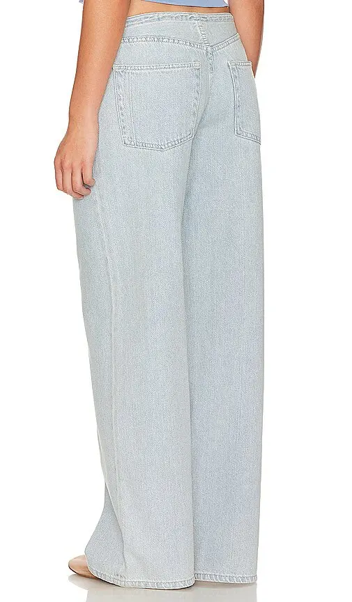 Still Here Denim Jeans With Drawstring Closure