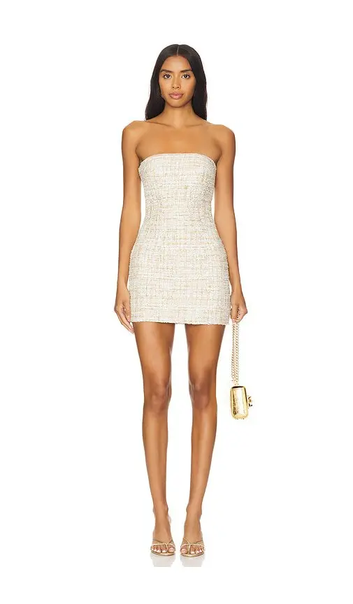 Superdown Nanea Strapless Dress - Cream