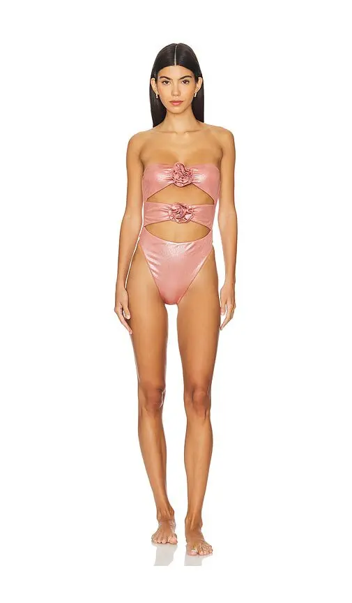 LOVEWAVE The Hemi One Piece - Blush Pink
