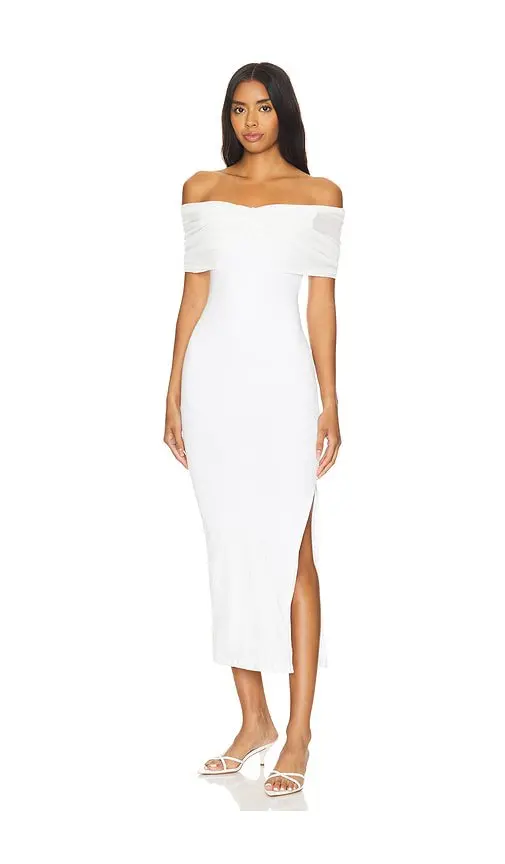 SNDYS Madrid Maxi Dress - White