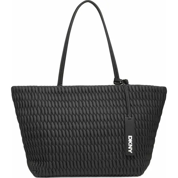 Dkny Mack Large Tote Bag - Black/black