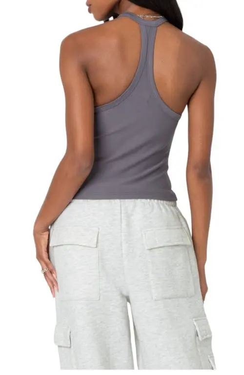 EDIKTED Racerback Stretch Tank