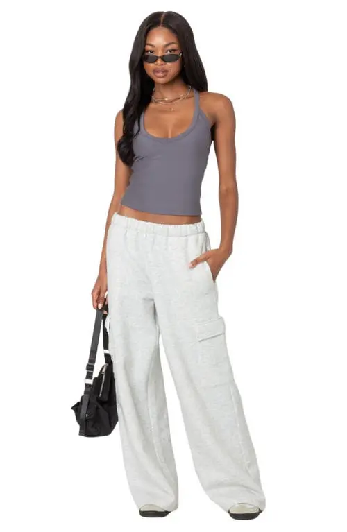 EDIKTED Racerback Stretch Tank