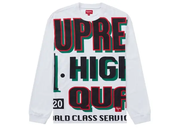 Supreme World Class Long Sleeve Top