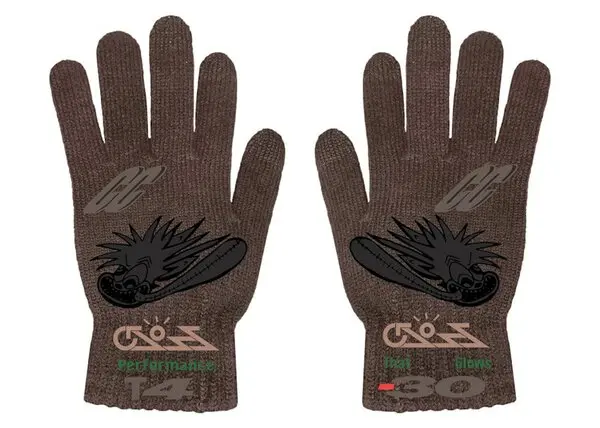 TRAVIS SCOTT Cactus Jack Cross Gloves