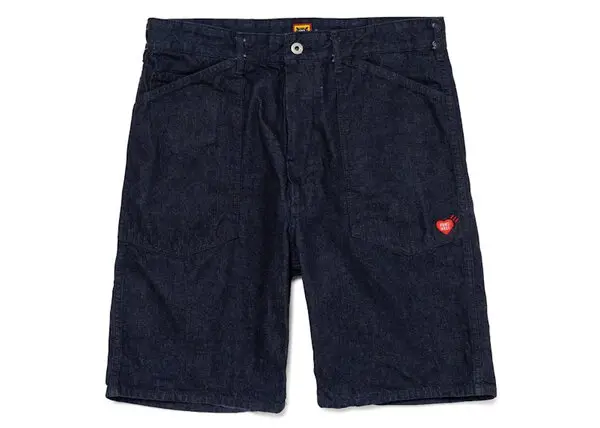 HUMAN MADE X Kaws Denim Shorts