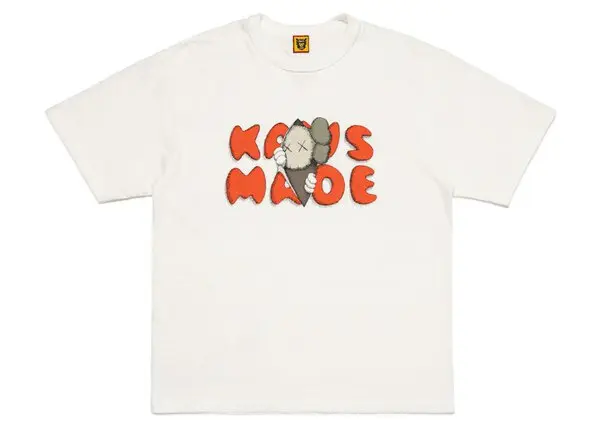 HUMAN MADE KAWS MADE Tシャツ #1 2XL ホワイト Human Made X Kaws Made Graphic I T-Shirt - White | Editorialist