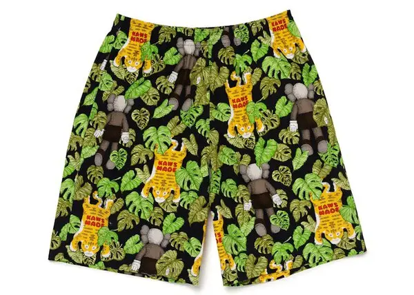HUMAN MADE X Kaws Made Aloha Shorts